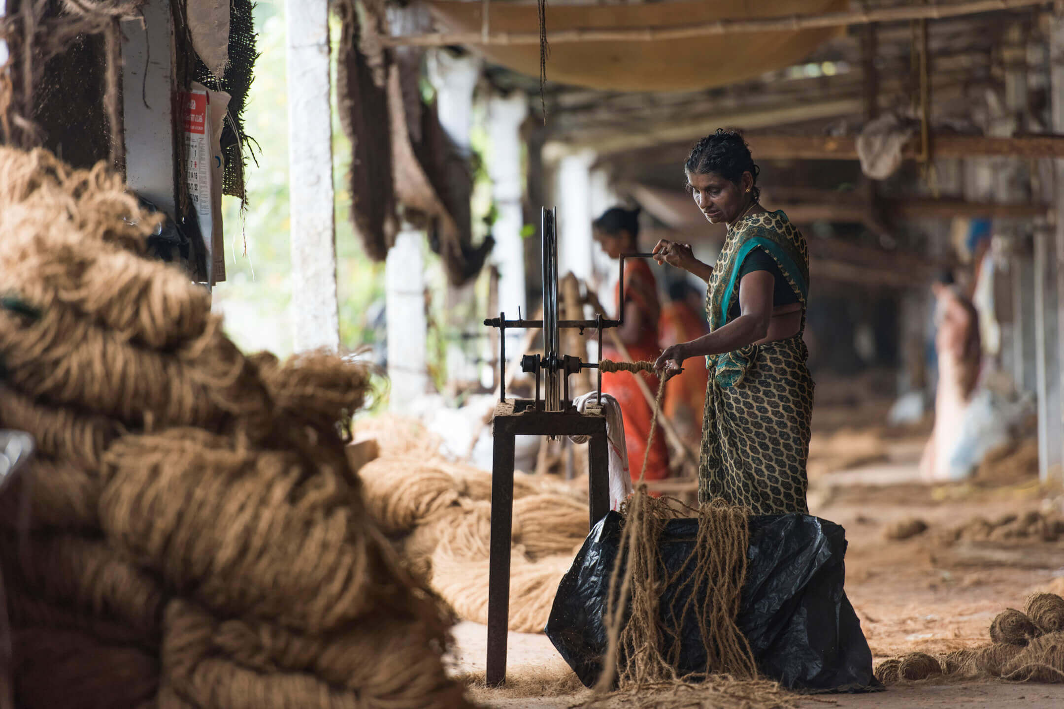Coir Weaving, Alleppey, Kerala Tourism 2022 | Industry, how to reach to see Coir Weaving ...