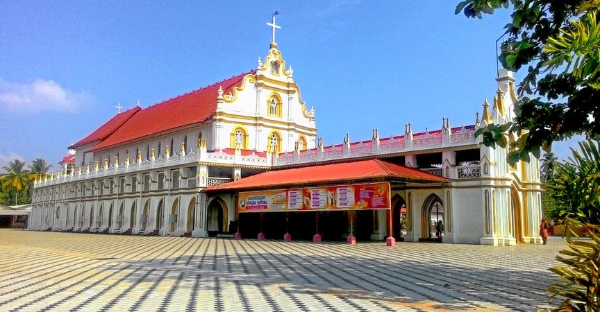 Edathua Church, Alleppey, Kerala, Tourism, 2021 | Church, How to reach ...