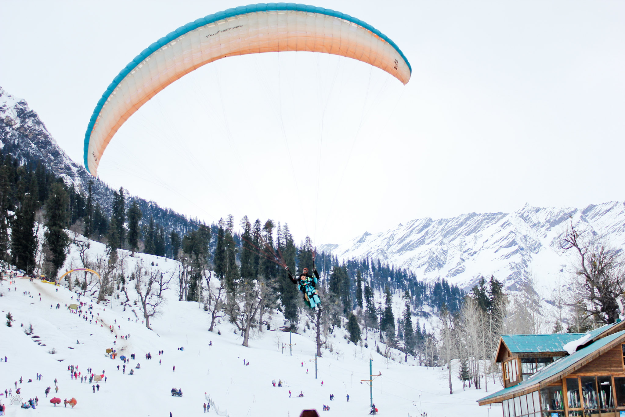 Paragliding in Manali, Manali, Himachal Pradesh Tourism 2023 - Manali | How to reach Paragliding ...