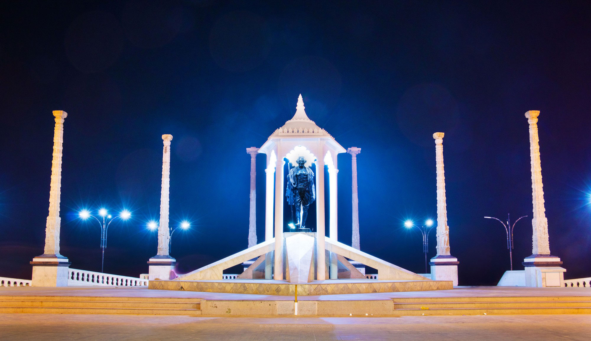 Gandhi Mandapam, Puducherry, India, Tourism, 2021 | How to reach Gandhi ...